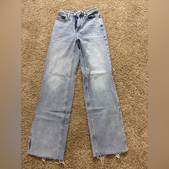 PacSun | Jeans | Pacsun Light Blue Straight Leg Womens Jeans | Poshmark